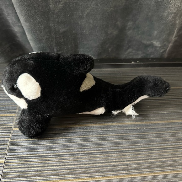 Toys | 1 Sea World Plush Shamu Killer Whale Black White Stuffed Animal ...